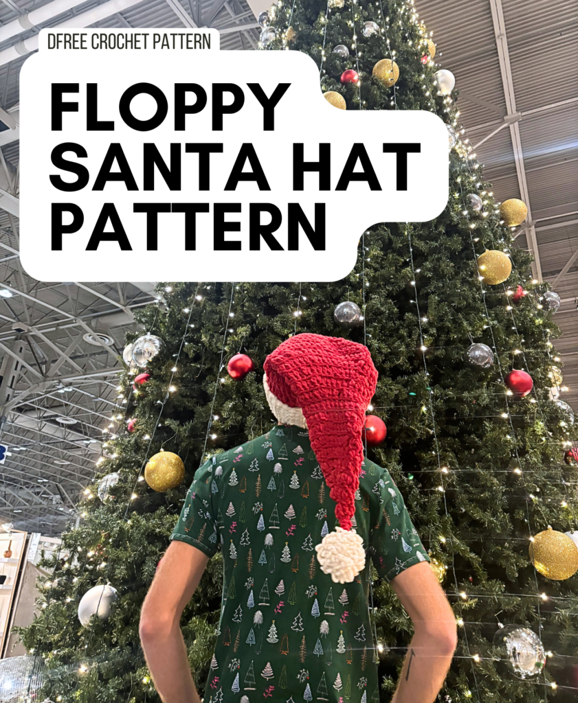 Free Floppy Santa Hat Pattern - The Crochet Carpenter