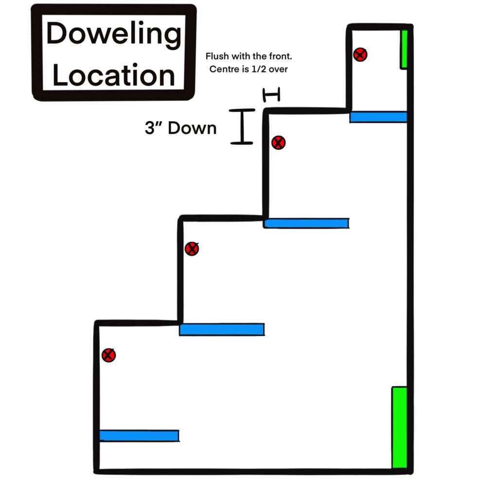 Stepped Riser Market Stand | Free Blueprints - The Crochet Carpenter